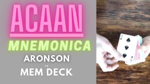 ACAAN for Mnemonica, Aronson, or a Mem Deck Stack